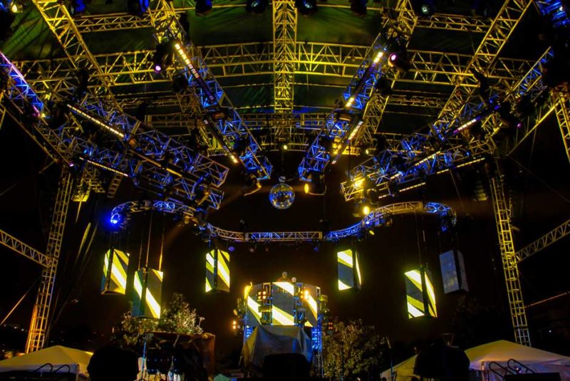 New Years Eve Holiday Live Event Production - LD Systems