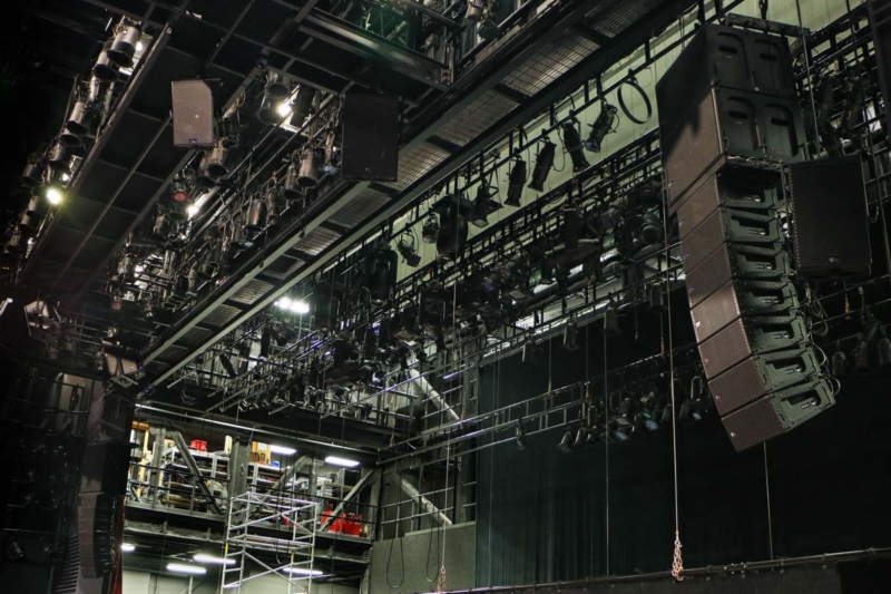 Alley Theatre Audio Video Lighting Integration - LD Systems