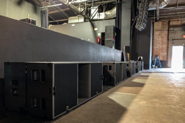 Warehouse Live Event Venue Sound System - LD Systems