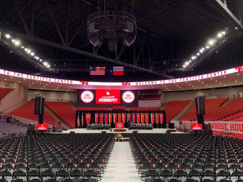 Fertitta Center Audio System Integration - LD Systems