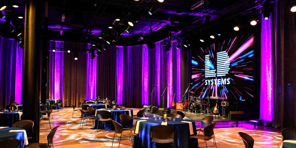 LD Systems - Audio Video Lighting - Houston Virtual Event Studio