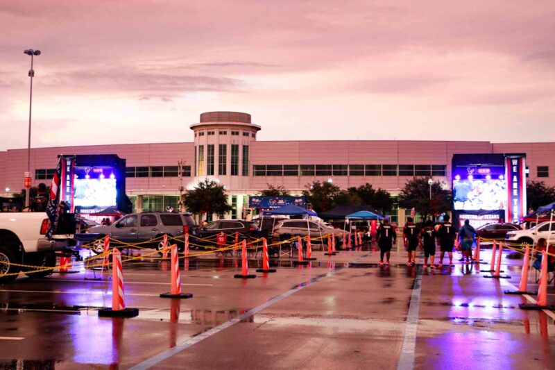 Houston Texans Drive-In Event Production - LD Systems