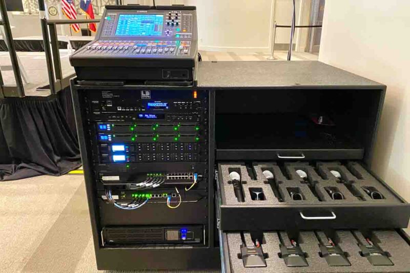 City Hall Legacy Room - Audio Visual System Upgrade - LD Systems