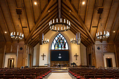 Austin Ridge Bible Church Worship AVL System Integration - LD Systems